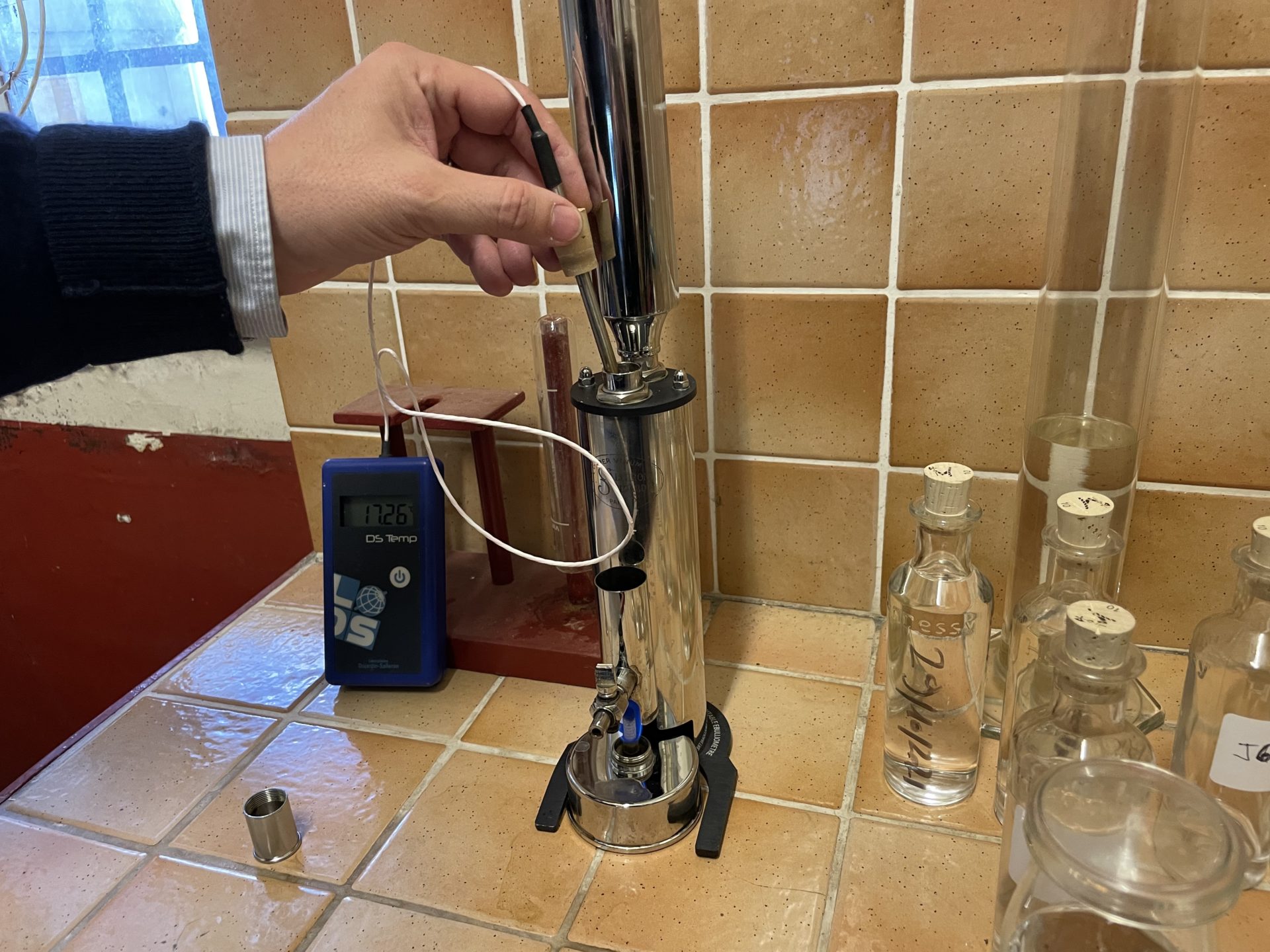 white fumes above the distilleries in cognac land - Living In Cognac Land